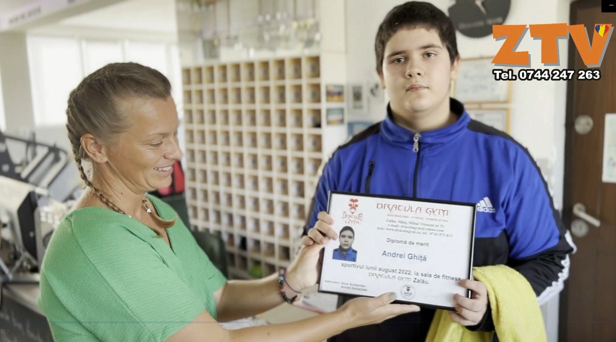 Andrei Ghita a slabit 20 kg la sala Dracula Gym - ZTV.ro - Zalau TV