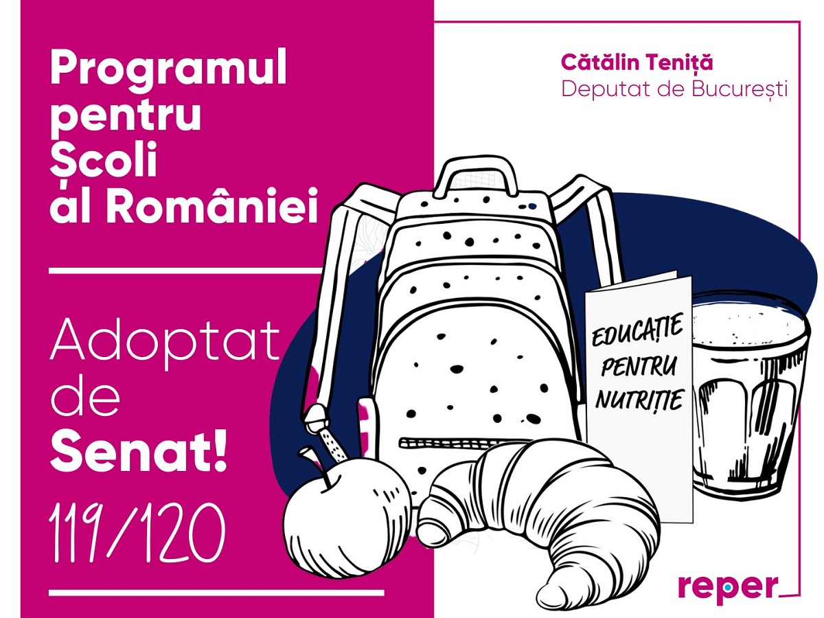 Transformarea Programului pentru Școli al României în „Mic Dejun ...