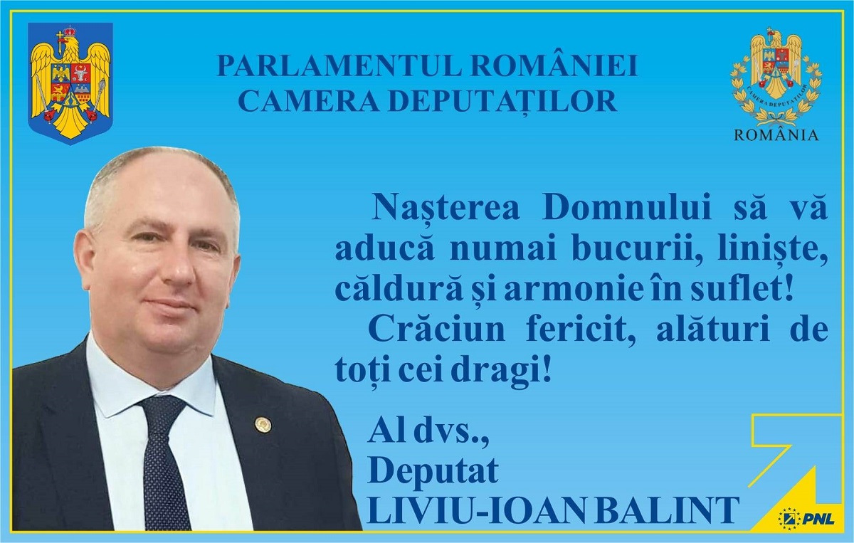 Deputat Liviu-Ioan Balint: -Crăciun fericit - ZTV.ro - Zalau TV