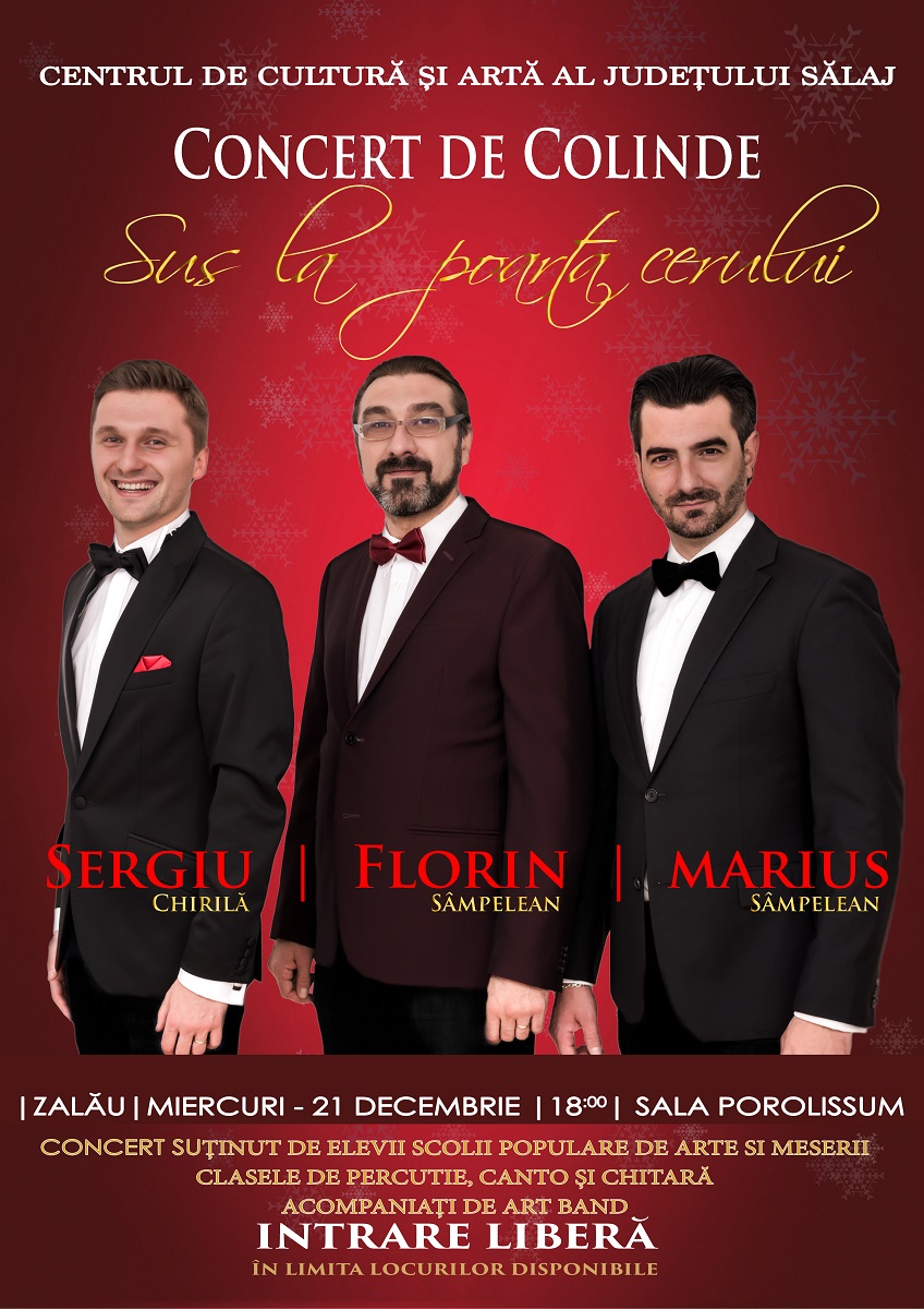 Azi 21.12.2022 Concert de colinde Sus la poarta cerului - ZTV.ro - Zalau TV