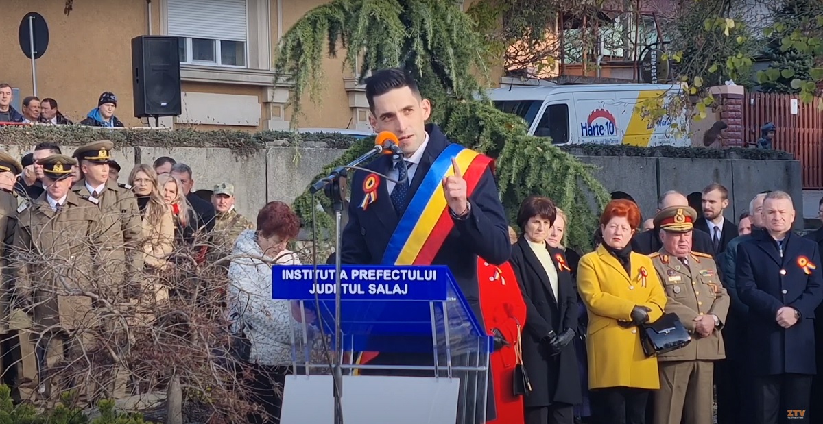 Ziua Nationala a României sărbătorită la Șimleu Silvaniei - ZTV.ro ...