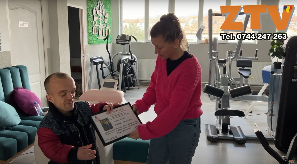 Diploma de merit - Codrin a facut genuflexiuni cu 190kg, la sala ...