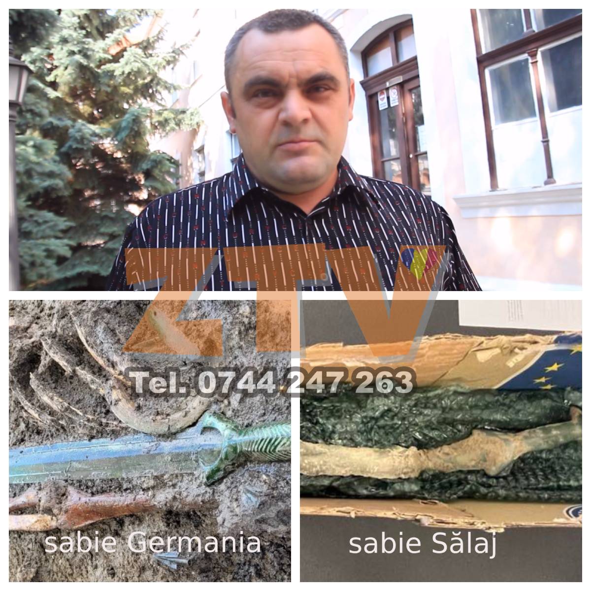 A GĂSIT ÎN SĂLAJ O SABIE ASEMĂNĂTOARE CA CEA DIN GERMANIA DE 3000 DE ...