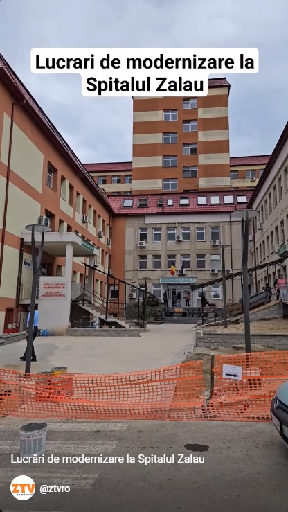 Lucrări de modernizare la Spitalul Zalau - ZTV.ro - Zalau TV
