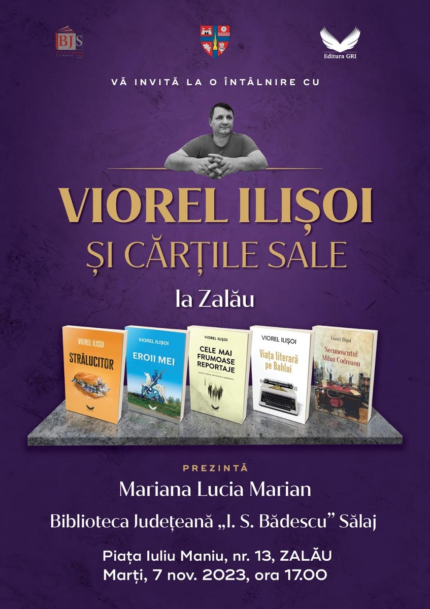 Întâlnirea cu scriitorul și jurnalistul Viorel Ilișoi și cărțile sale ...
