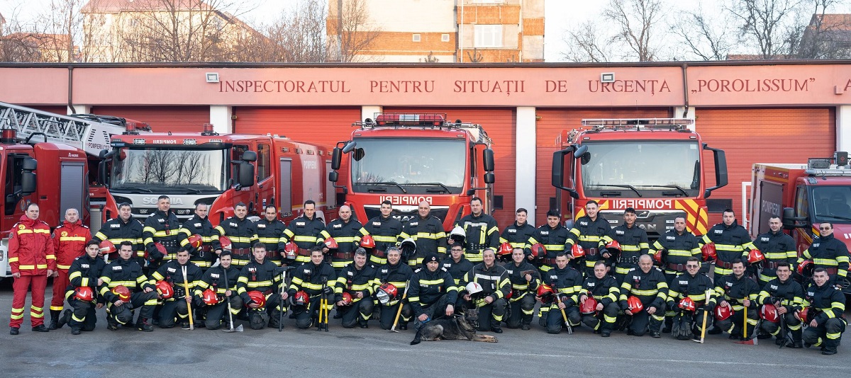 2 februarie-84 de ani de la înființarea Detașamentului de Pompieri ...