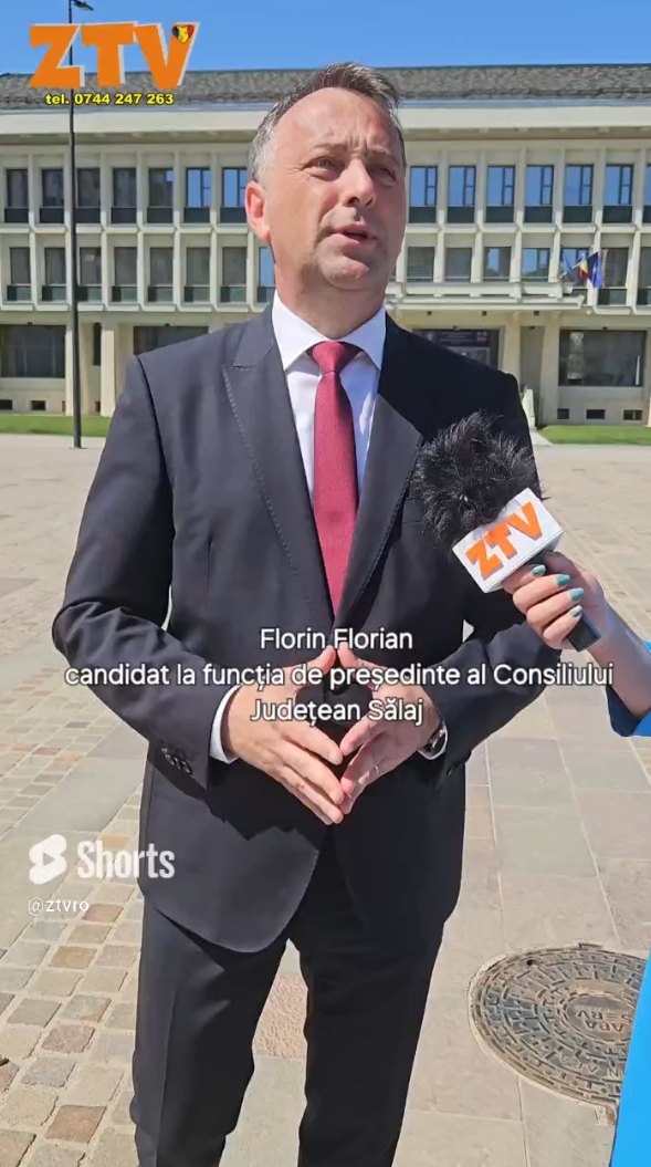 Florin Florian: -ma bucur ca ii reprezint - ZTV.ro - Zalau TV