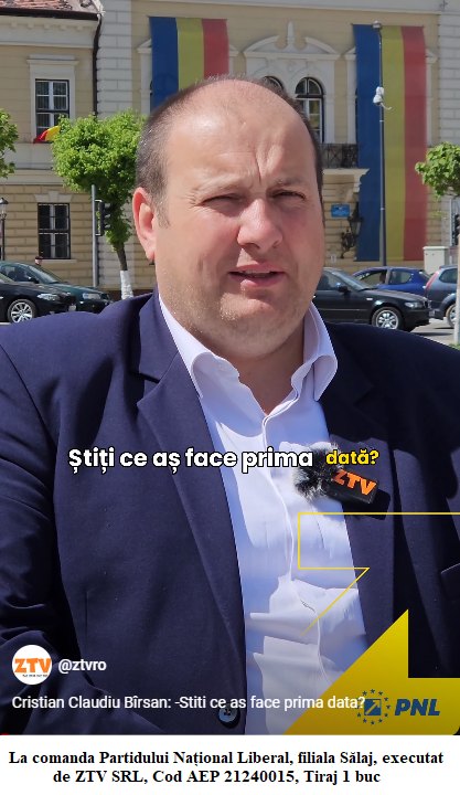 Cristian Claudiu Bîrsan: -Stiti ce as face prima data? - ZTV.ro - Zalau TV