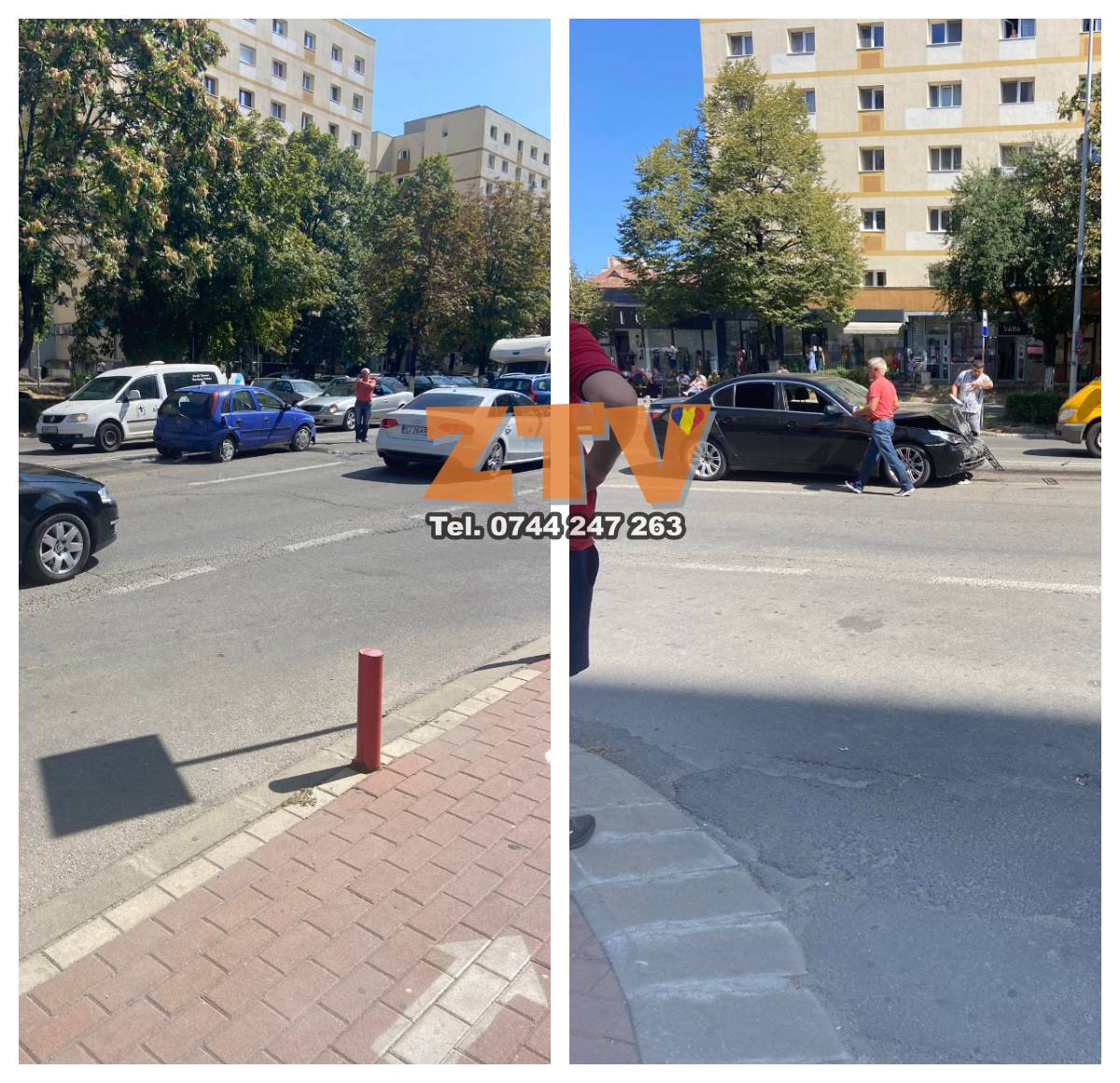 Accident rutier în municipiul Zalău - ZTV.ro - Zalau TV