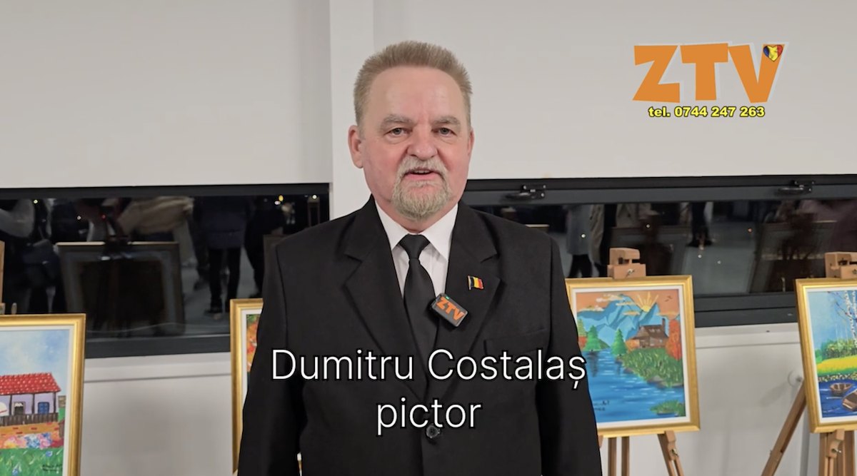 Dumitru Costălaș, pictor: La mulți ani 2026! - ZTV.ro - Zalau TV