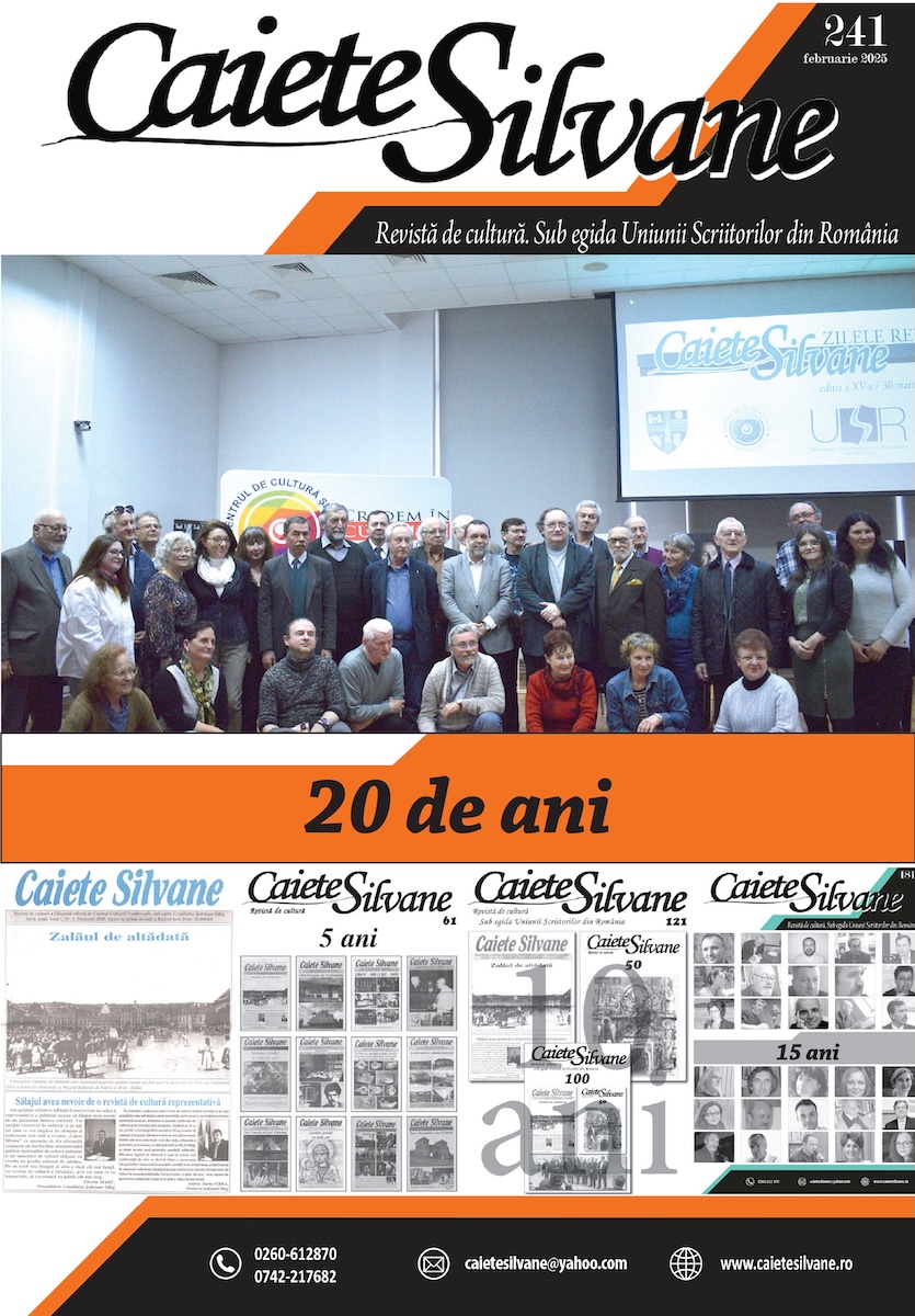 A apărut ediția online a nr. 241 (februarie 2025) al revistei „Caiete ...