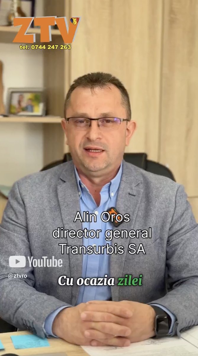 Alin Oros directorul Transurbis va ureaza 8 martie fericit - ZTV.ro - Zalau TV