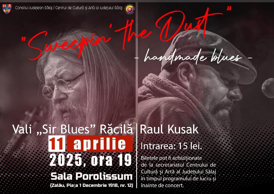 Vali „Sir Blues” Răcilă și Raul Kusak în concert la Centrul de Cultură ...