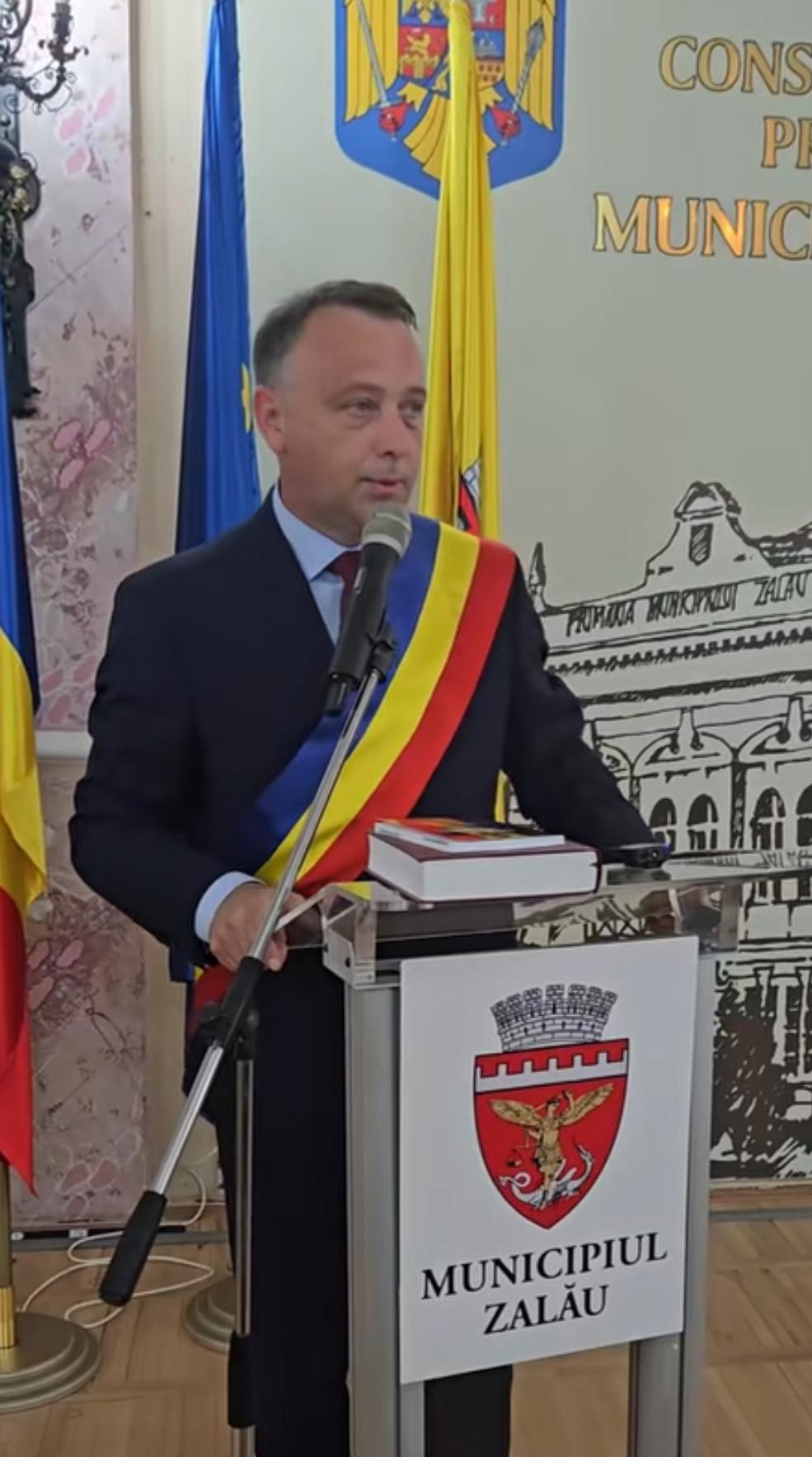 Florin Florian a depus juramantul pentru functia de primar al ...