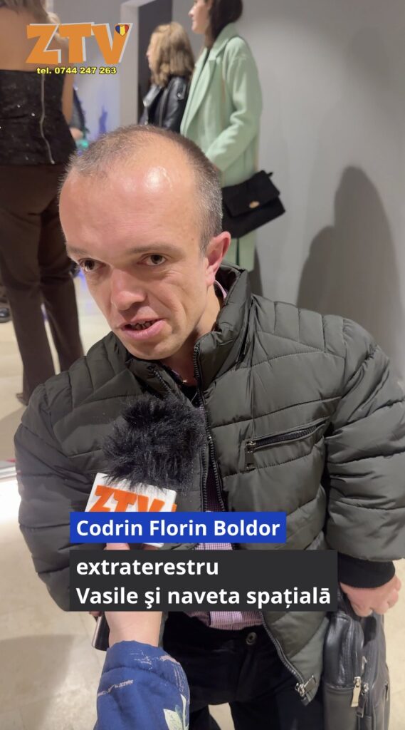 Interviu cu extraterestrul din filmul Vasile şi naveta spațialā - ZTV.ro - Zalau TV